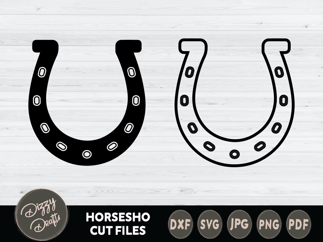 Horseshoe SVG Files Horse Shoe Cut Files Horseshoe Vector - Etsy UK