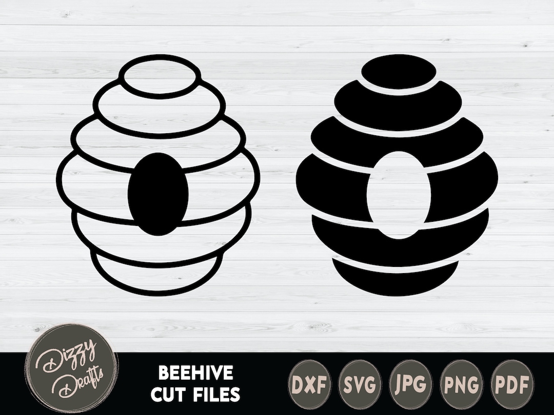 Beehive SVG Files Honey Bee SVG Vector Files Honey Svg Bee - Etsy