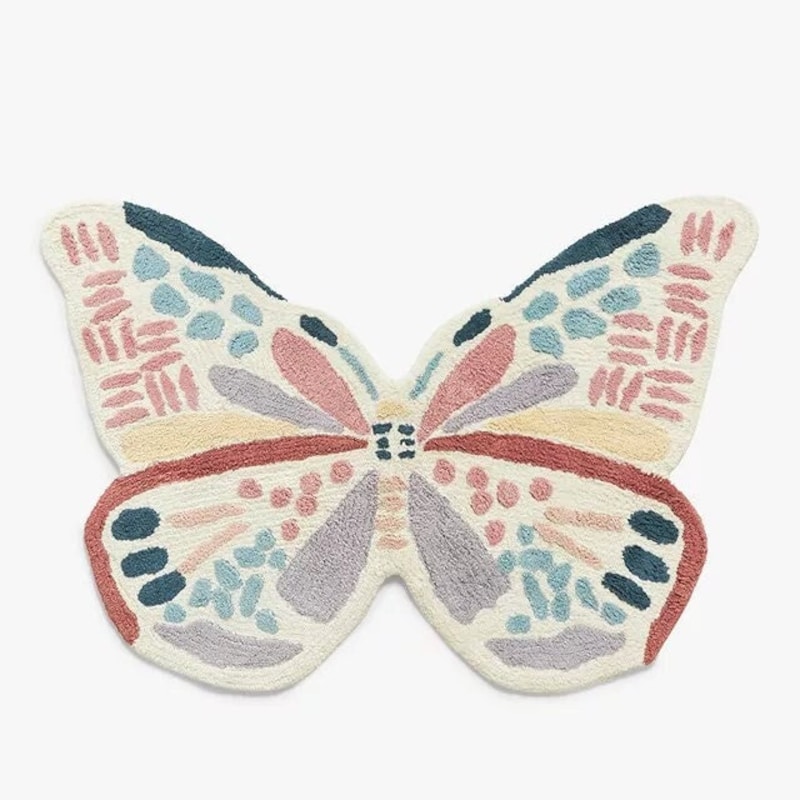 Butterfly Tufted Rug - Etsy