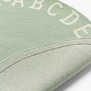 Alphabet Nursery Rug: Hand-tufted Wool ABC Playmat - Etsy