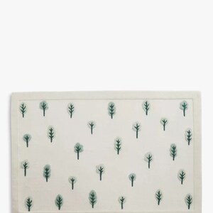 Handmade Kids Room Wool Rug, Forest Tree Pattern Kids Carpet, Wool Area ...