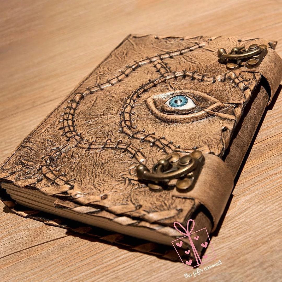 Monsters Evil Eye Writing Blank Notebook, Evil Eye Book of Shadows ...
