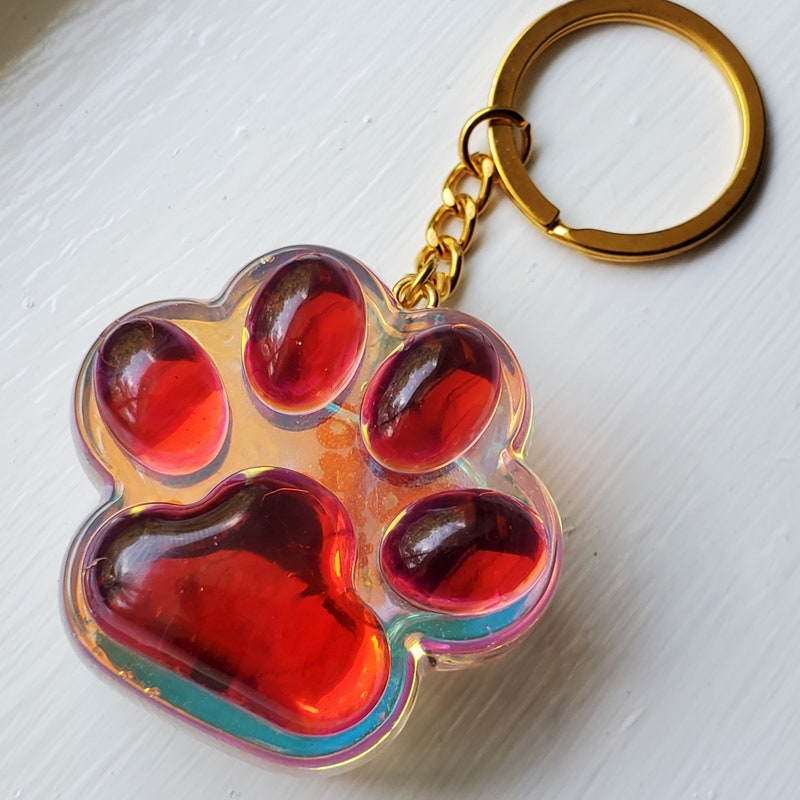 Custom Resin Keychain - Etsy