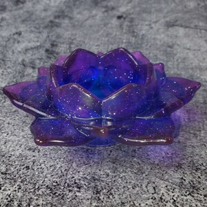 CUSTOM Resin Lotus Flower Trinket Holder Spring Nature Floral Summer - Etsy