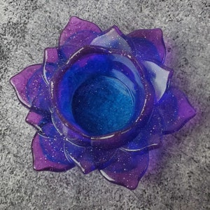CUSTOM Resin Lotus Flower Trinket Holder Spring Nature Floral Summer - Etsy