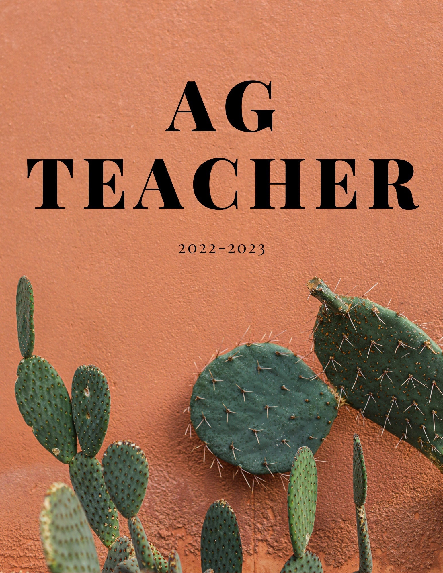 Printable Ag Teacher Planner - Etsy
