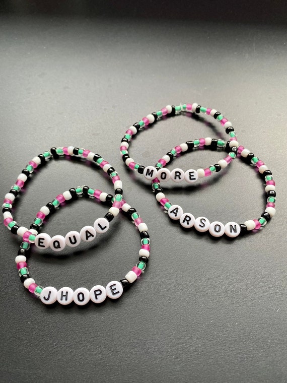 J-HOPE 'jack in the Box' Inspired Bracelet beaded - Etsy