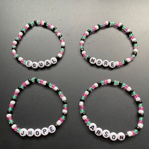 J-HOPE 'jack in the Box' Inspired Bracelet beaded Bts, Hobi, Arson ...