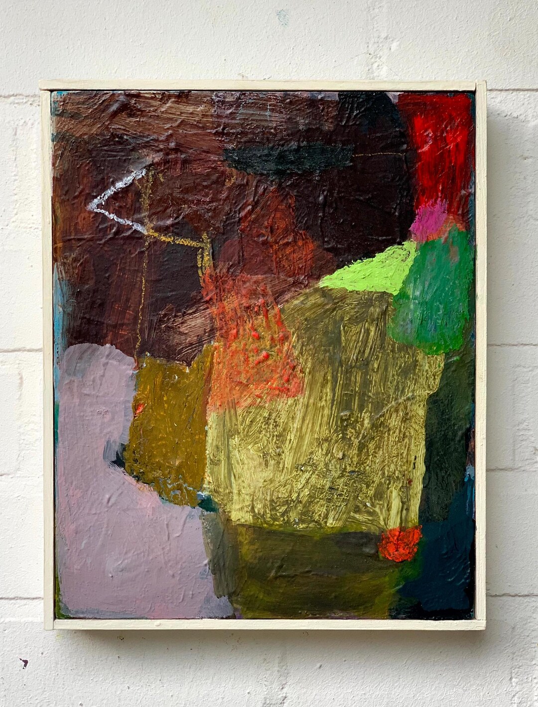 Original Abstract Painting 'little Abstract Painting 20' | Wall Art ...