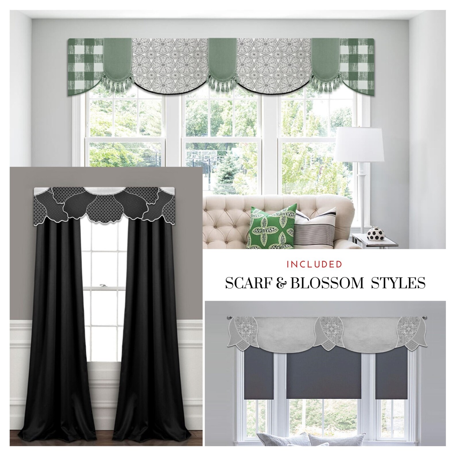 Deluxe No-sew Master Decorator Valance Kit DIY Home Decor - Etsy