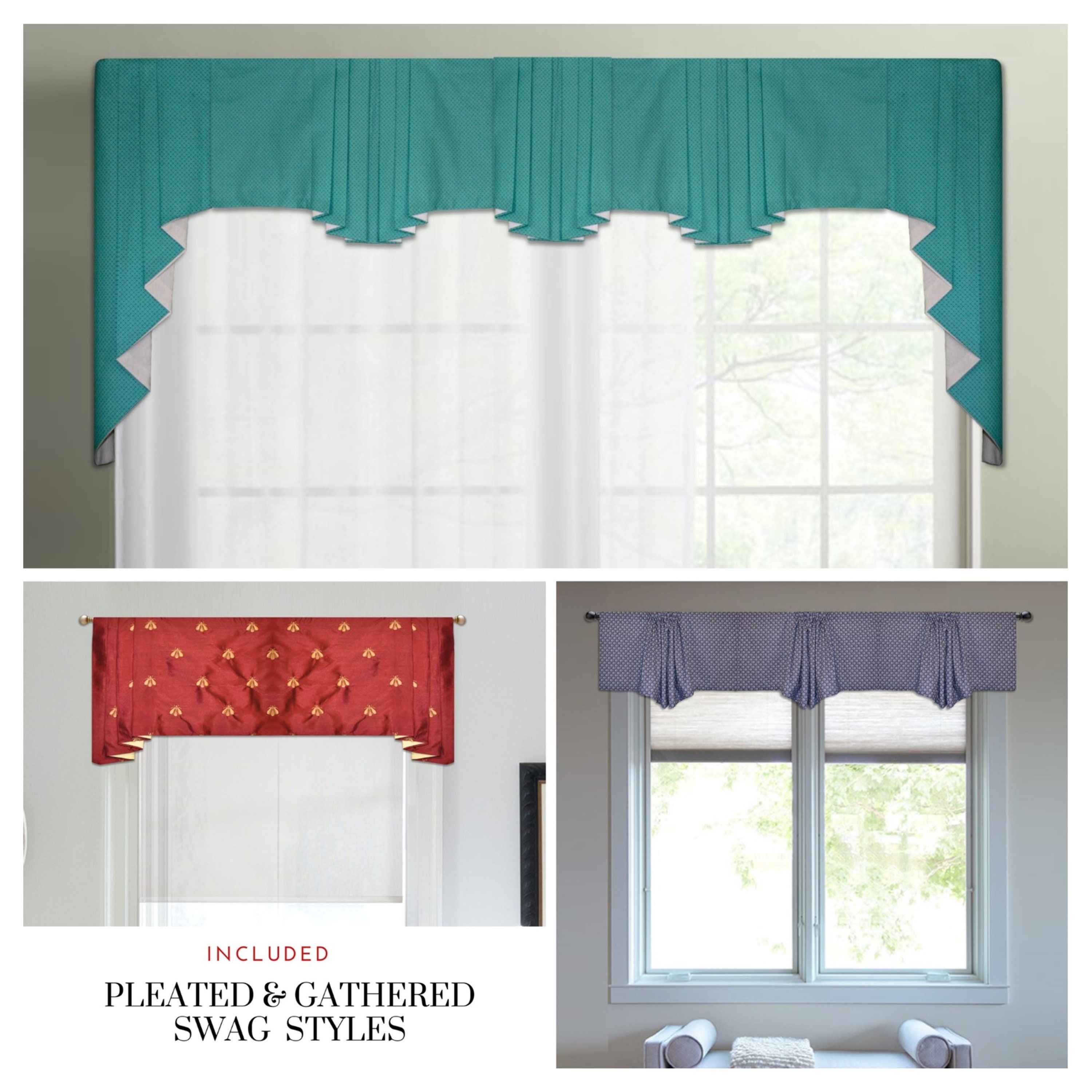 Deluxe No-sew Master Decorator Valance Kit DIY Home Decor - Etsy