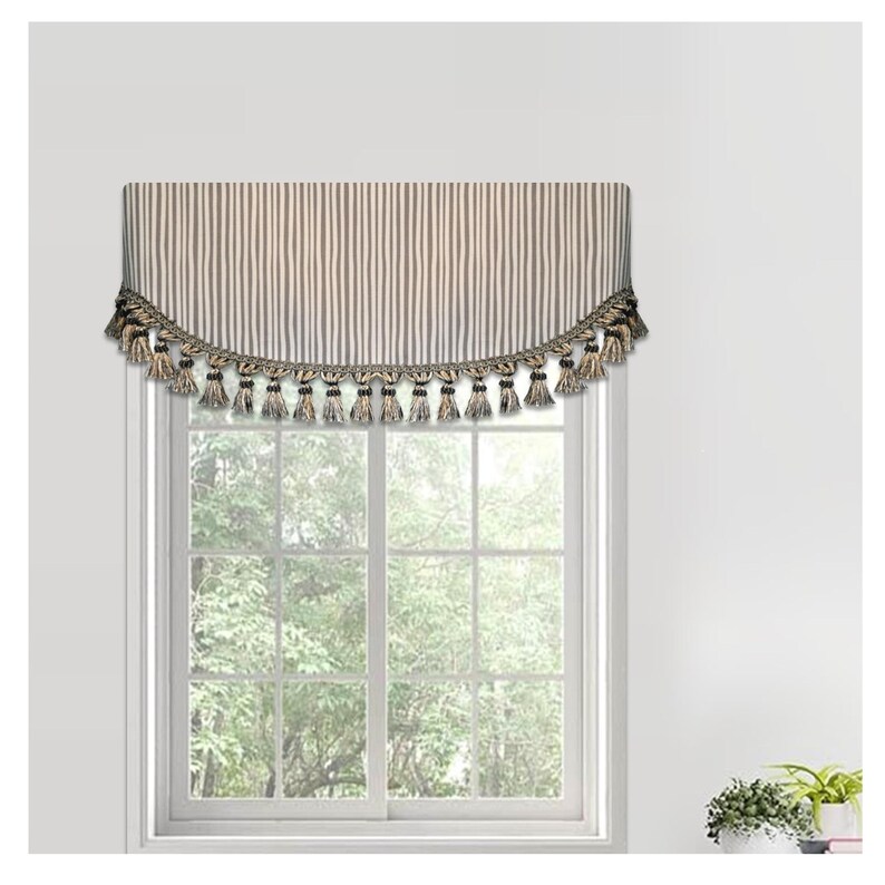 Multi-style Swag-scarf & Cornice Valance Kit, Sewing Alternative, DIY ...