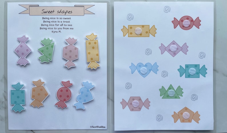 Preschool Learning Binder - Activity File Folders - Being Nice is Sweet ...