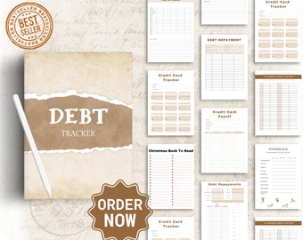Debt Tracker - Etsy