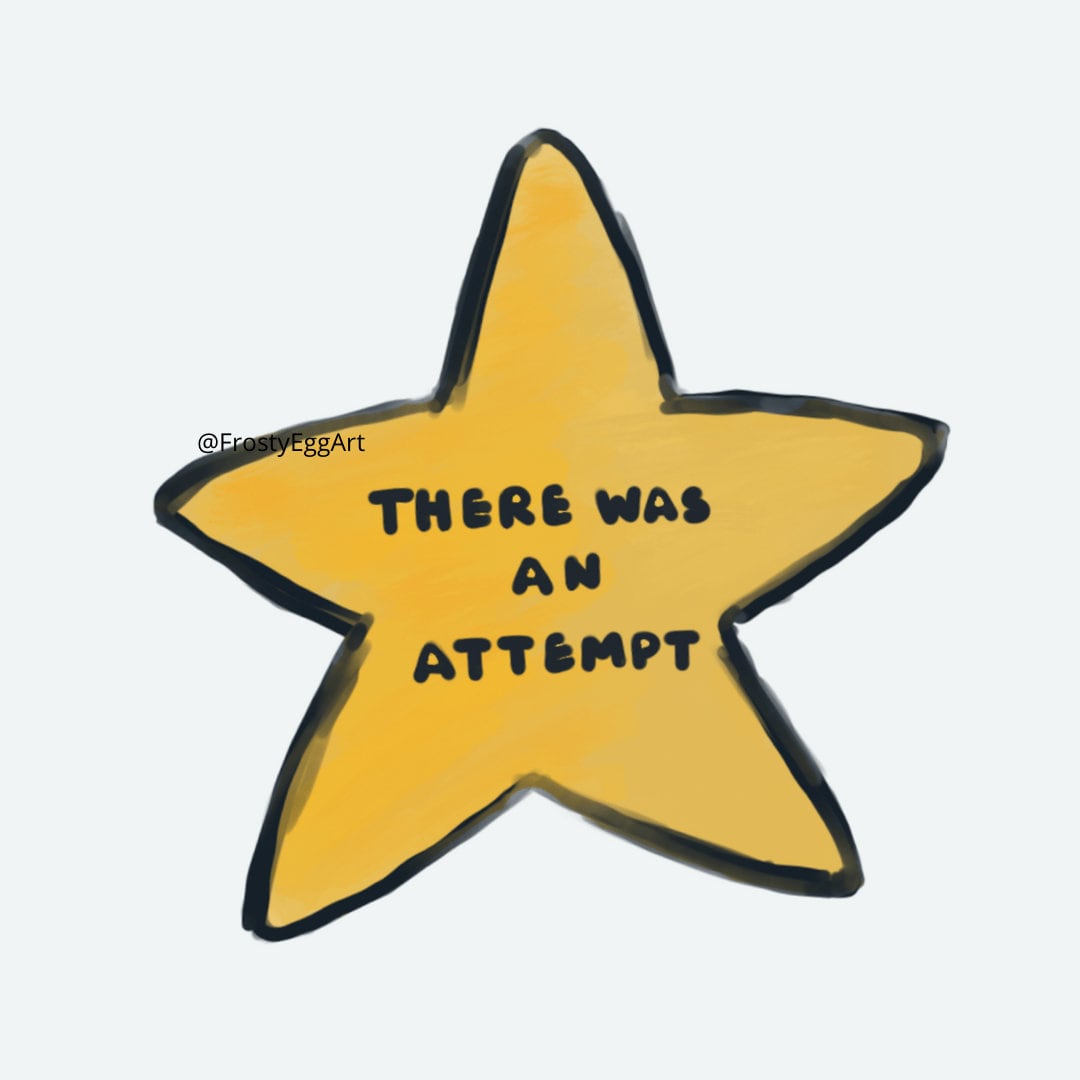 There Was An Attempt Star