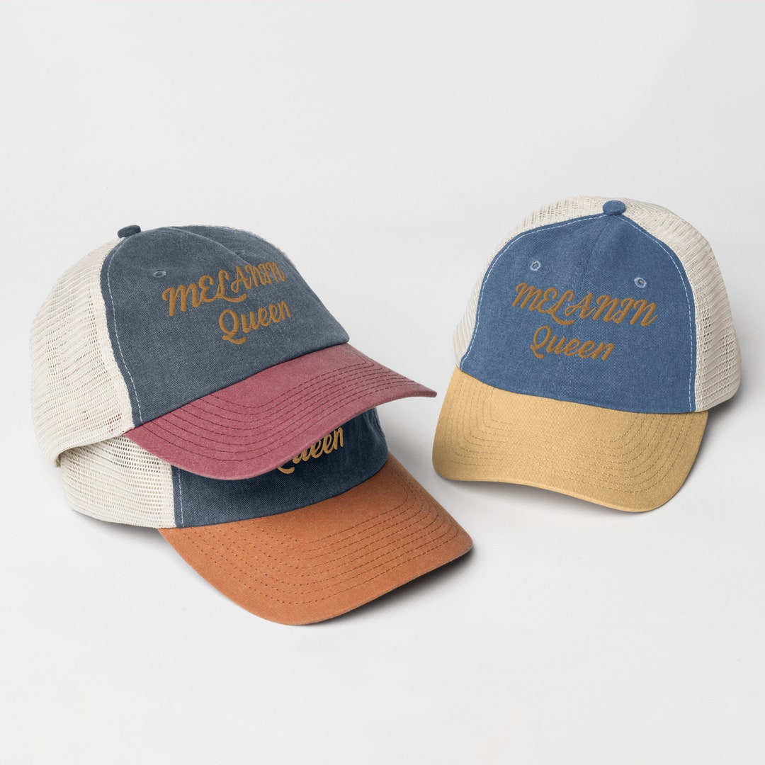 Pigment-dyed Cap Melanin Queen - Etsy
