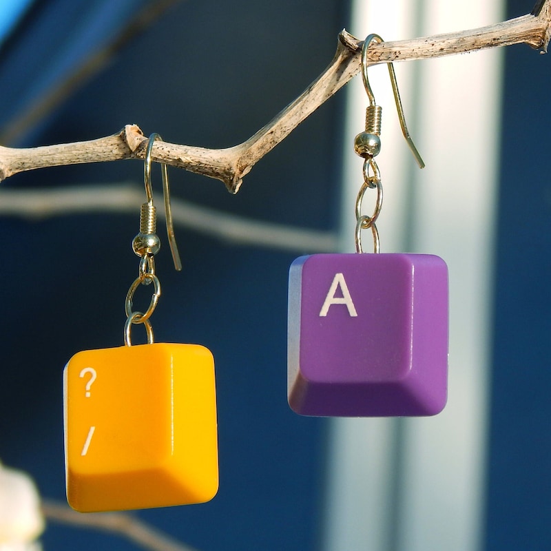 Keyboard Key Jewelry - Etsy