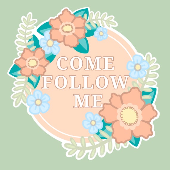 Come Follow Me Sticker - Etsy