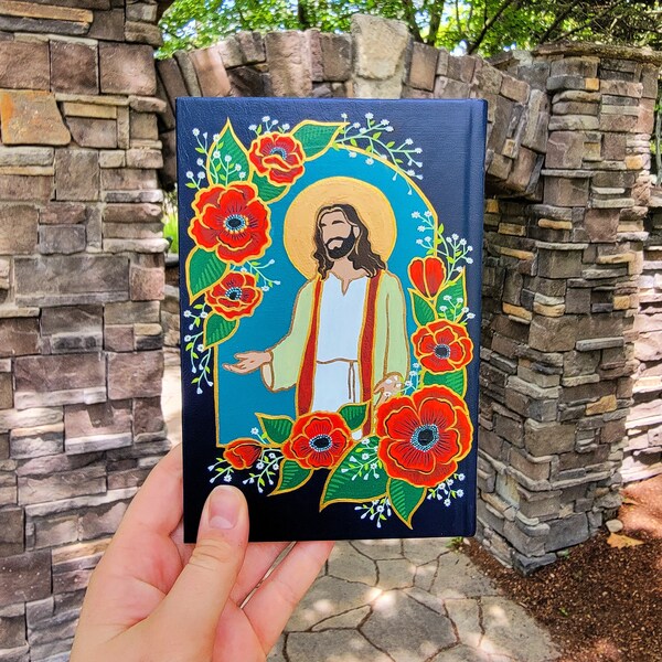 Hand Painted Book - Etsy