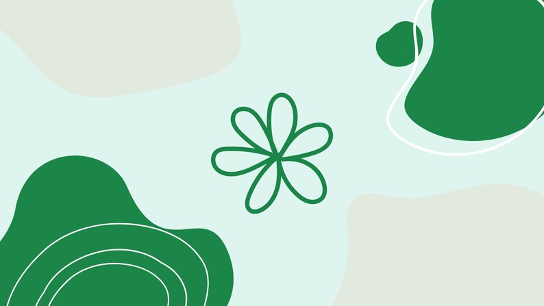 Abstract Sketch Flower Laptop Wallpaper - Etsy