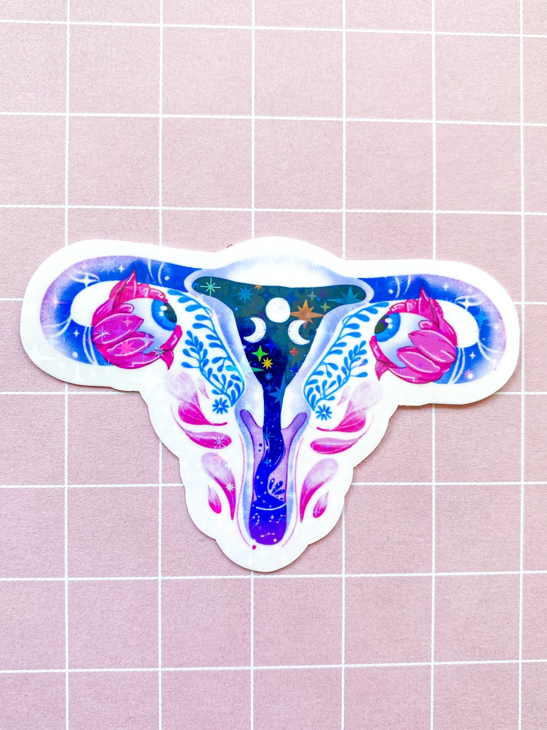 Uterus Sticker Uterus Sticker Feminist Stickers Feminist Sticker ...