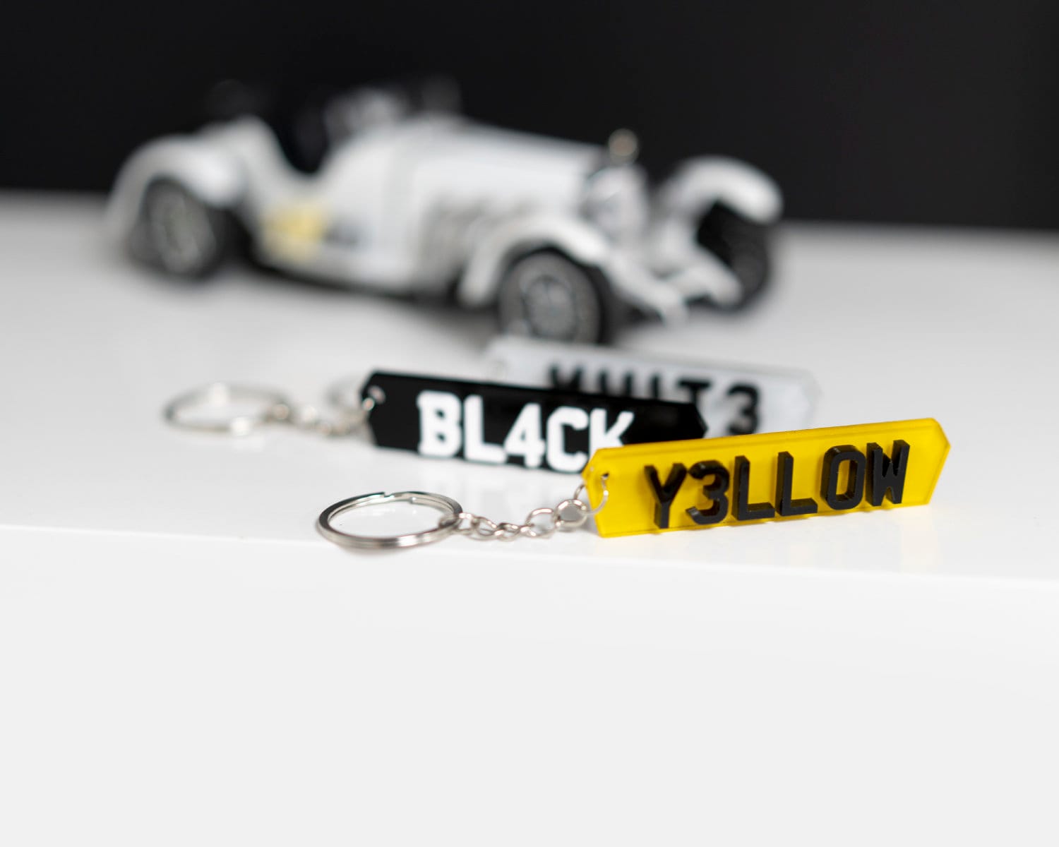 Custom Hex Number Plate, License Plate Keyring. Lambo Plate With 3D ...