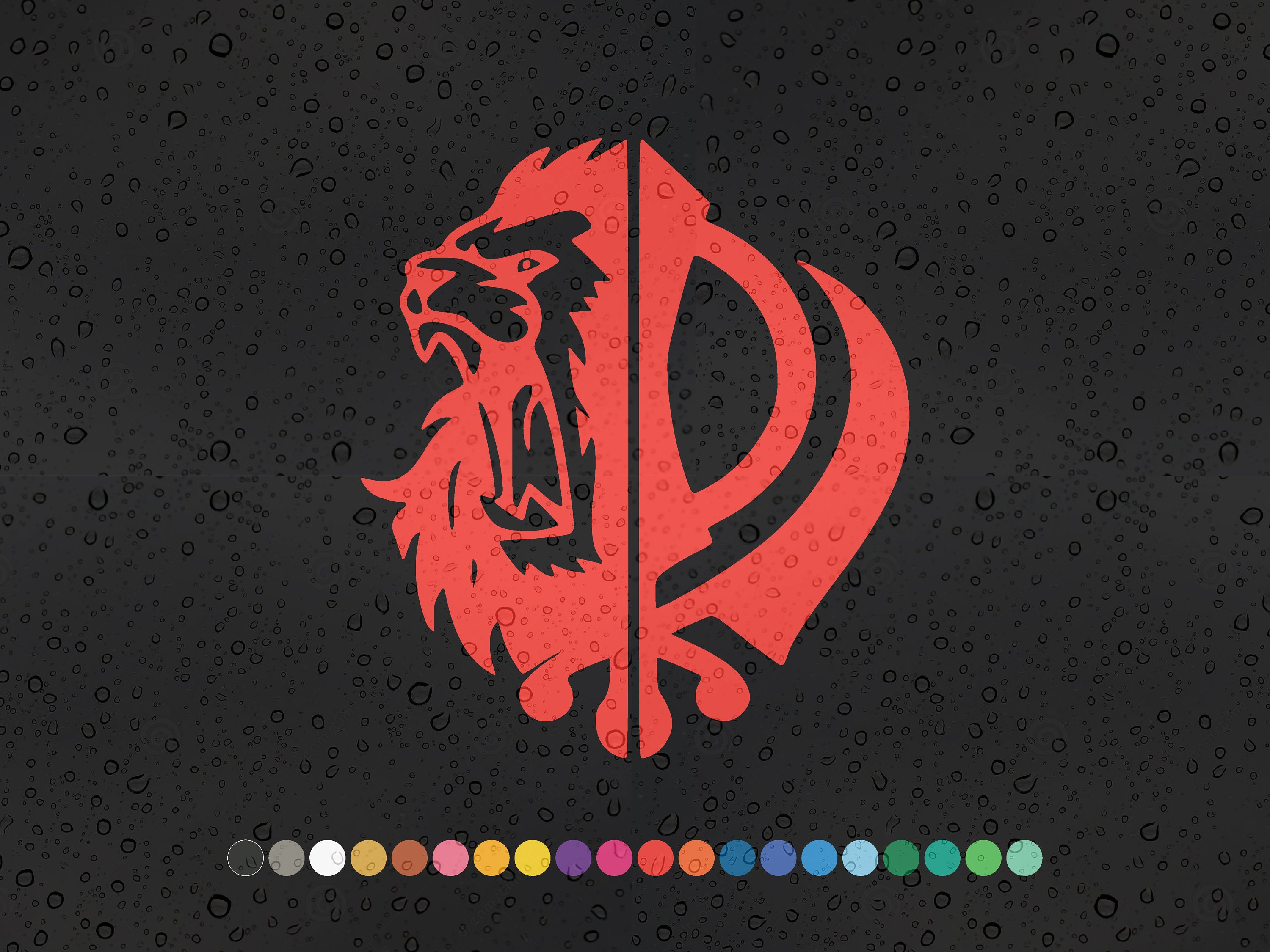 Khanda Lion Wallpaper