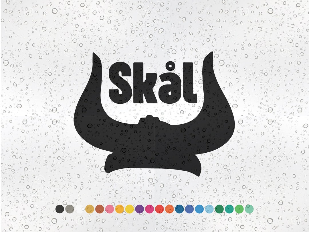 Skol - Vinyl Decal Sticker Skål Car Window Wall Colour Vinyl Laptop ...