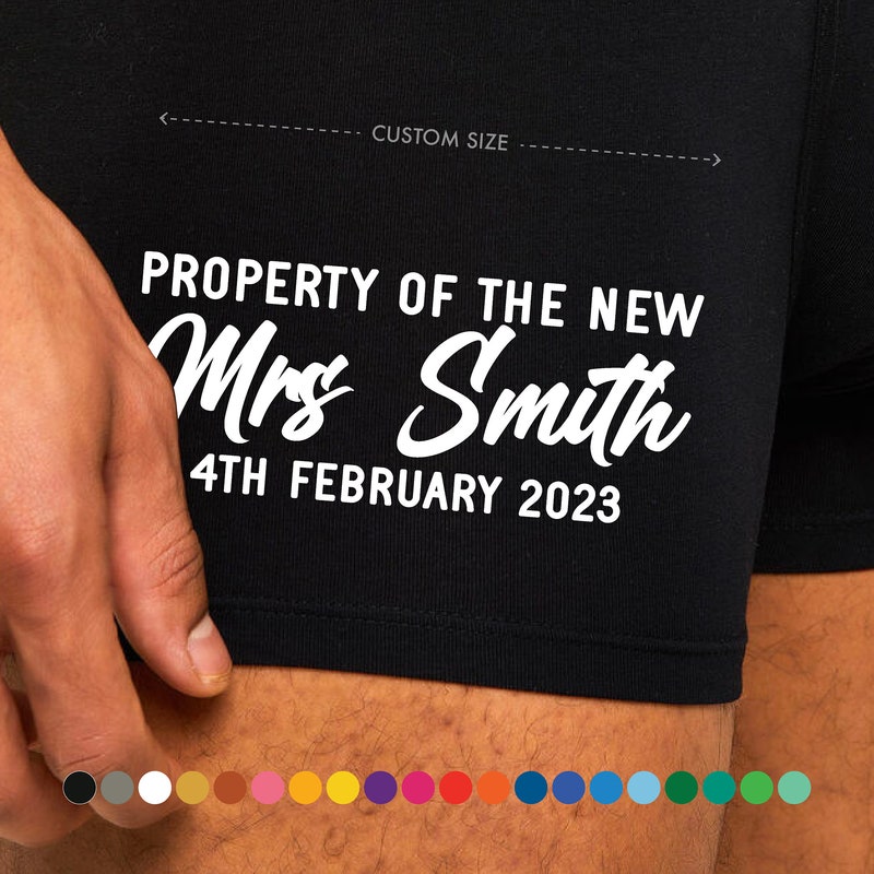 Wedding Boxers - Etsy