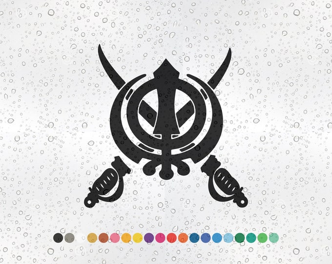 Sikh Temporary Fake Tattoo Sticker set of 2 - Etsy Canada