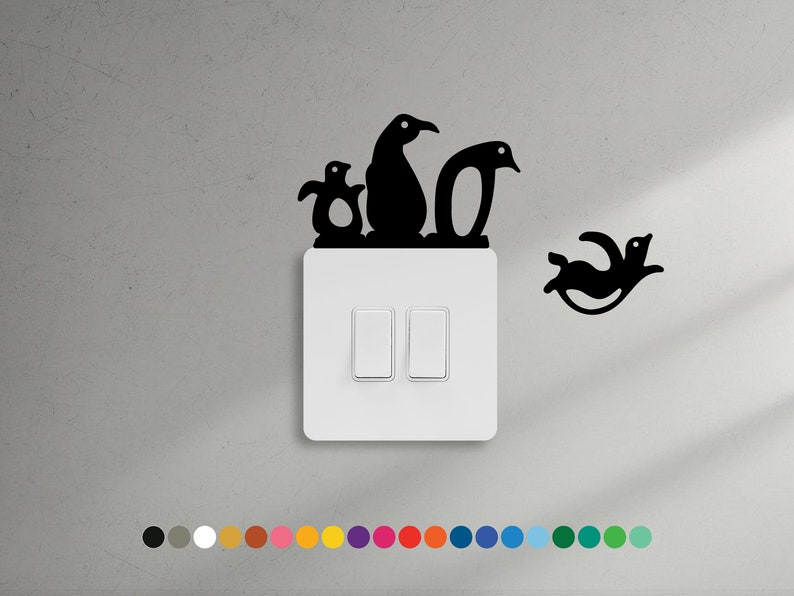 Cat Peeking Light Switch Stickers Wall Decor Window Cat - Etsy