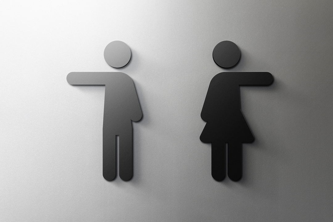 Male & Female Bathroom Sign 3mm Acrylic Restroom Salon 3D - Etsy