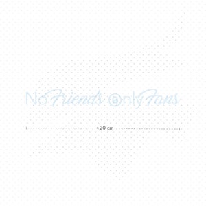 Multi-colour No Friends Only Fans - Decal Sticker Custom Design Vinyl ...