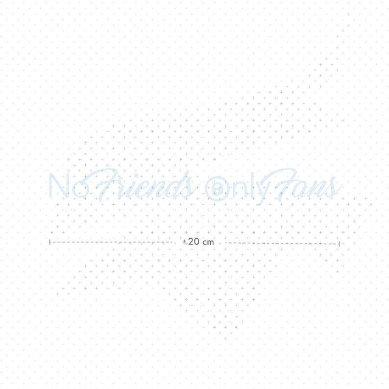 Multi-colour No Friends Only Fans Decal Sticker Custom - Etsy