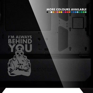 Custom Gaming PC Case Sticker - Vinyl Decal Logo Towers Computer ...