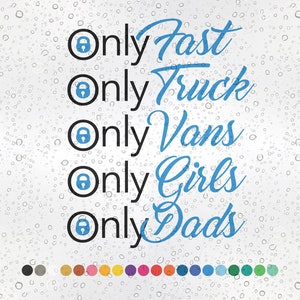 Custom Only Fans Word - Decal Sticker Vinyl Waterproof Social Media ...