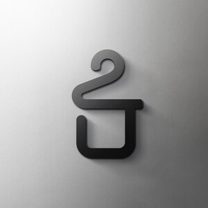 Wardrop / Changing Room Symbol Sign - 3mm Acrylic Laser-cut, 3D, Toilet ...