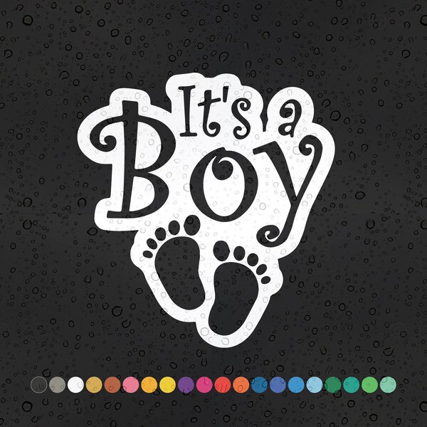 Baby Boy Decal - Etsy
