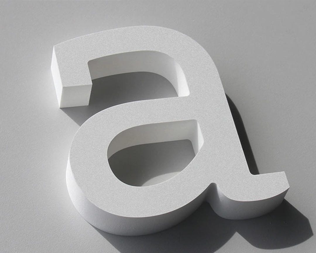 Custom 3D Letter Sign – Personalized 3D Printed Letters in Any Font ...