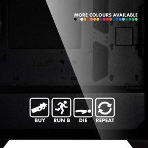 Custom Gaming PC Case Sticker - Vinyl Decal Logo Towers Computer ...