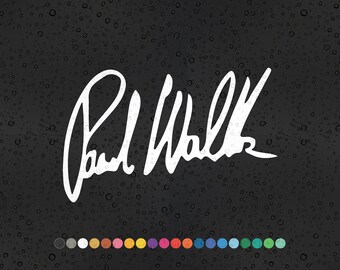 Paul Walker - Etsy UK