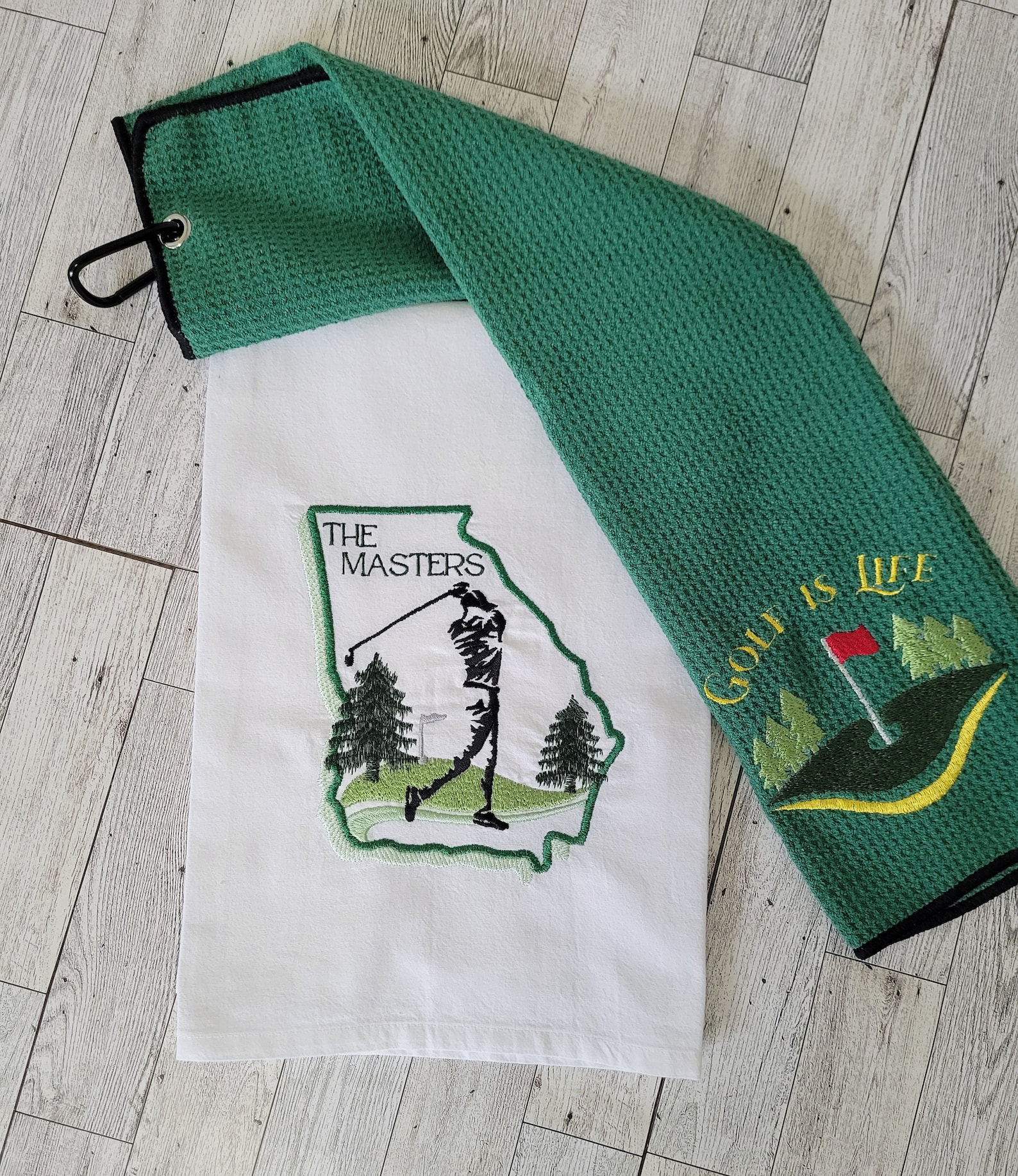 Custom Embroidered Golf Towels - Etsy