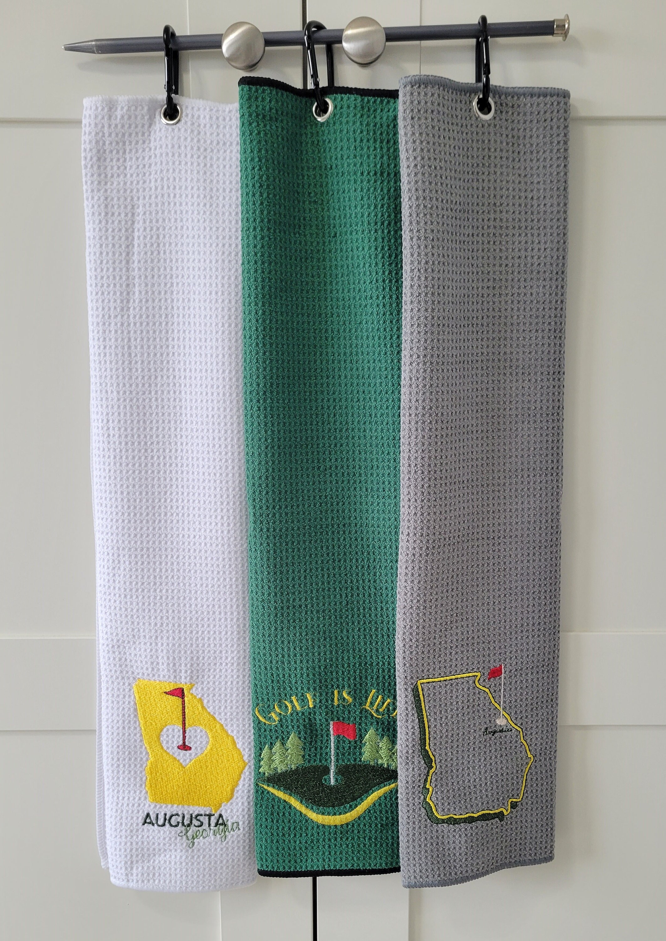 Custom Embroidered Golf Towels - Etsy