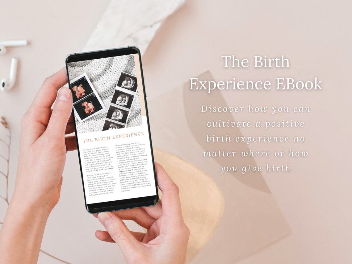 The Ultimate Birth Bundle | Birth Bag Checklist, Birth Plan Template ...