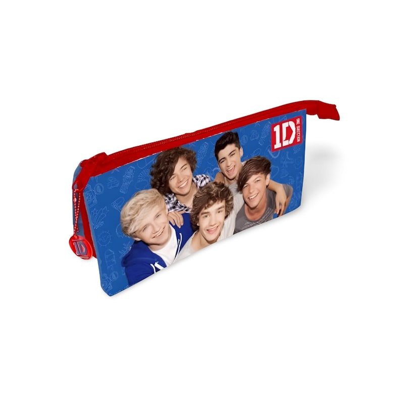 One Direction Pencil Case: Official 1D Merchandise, 3-pocket Zip Pouch ...