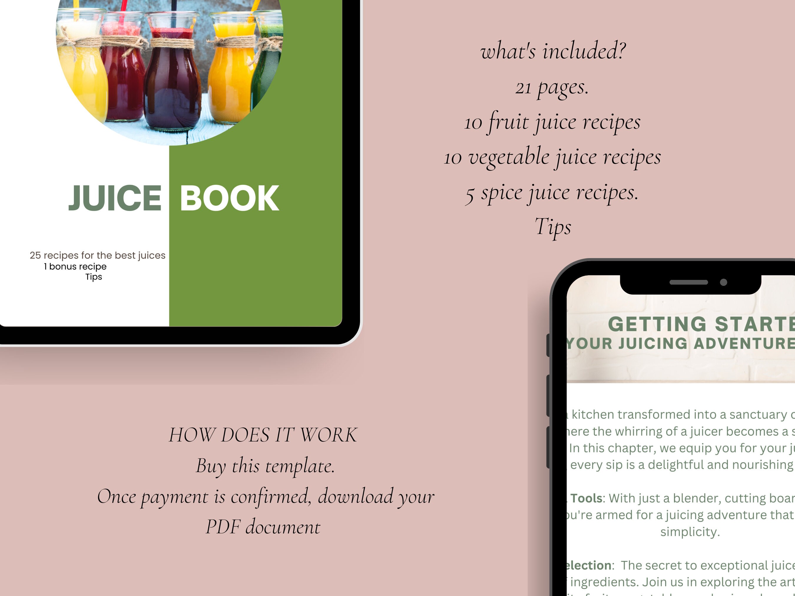 Juice Magic: 30 Recipes for Vibrant Living DIY Juicing Ebook - Etsy