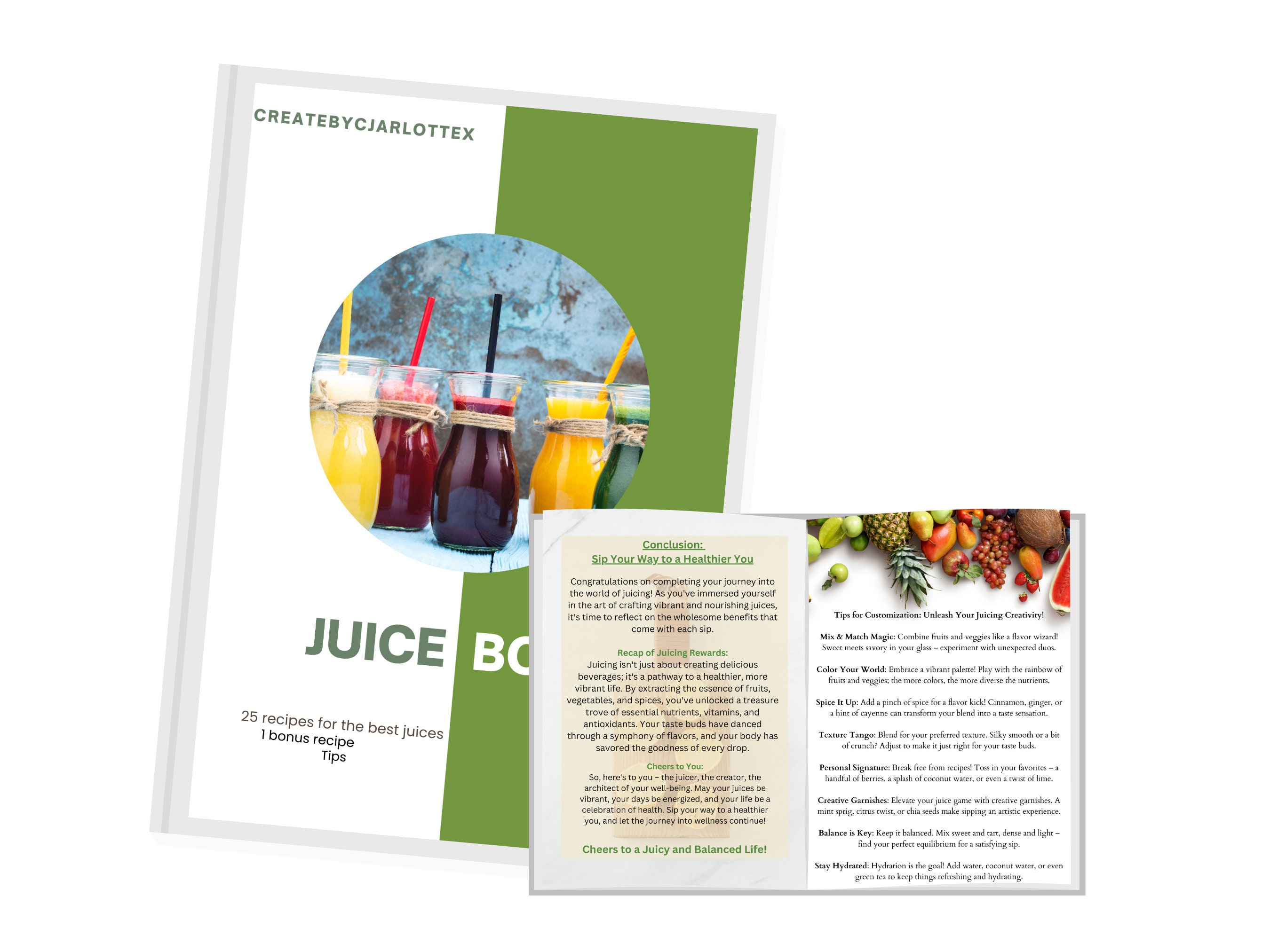 Juice Magic: 30 Recipes for Vibrant Living DIY Juicing Ebook - Etsy