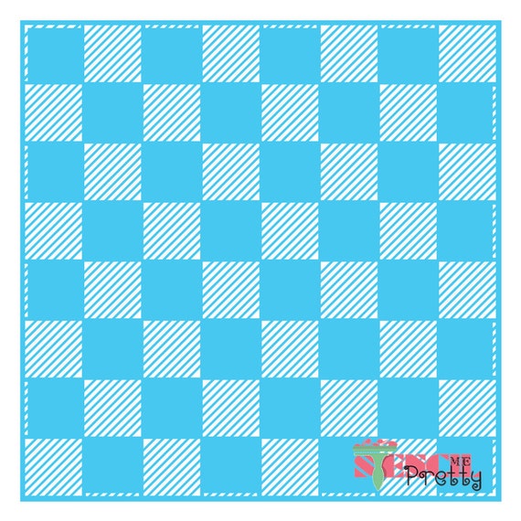 Stencil Modern Checkerboard Template Painting Chess & - Etsy