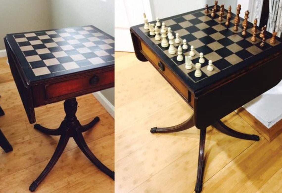 Chess Board Stencil Checkerboard Template - Etsy