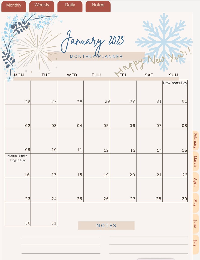 2022/2023 Neutral School Year Digital Planner Goodnotes - Etsy